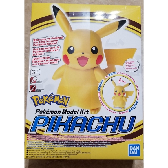 Pokemon | Toys | Bandai Pokemon Pikachu Model Kit | Poshmark